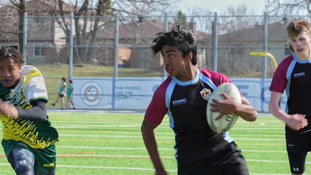 Banting High School Rugby Highlights | Barrie Ontario | April 16th ...