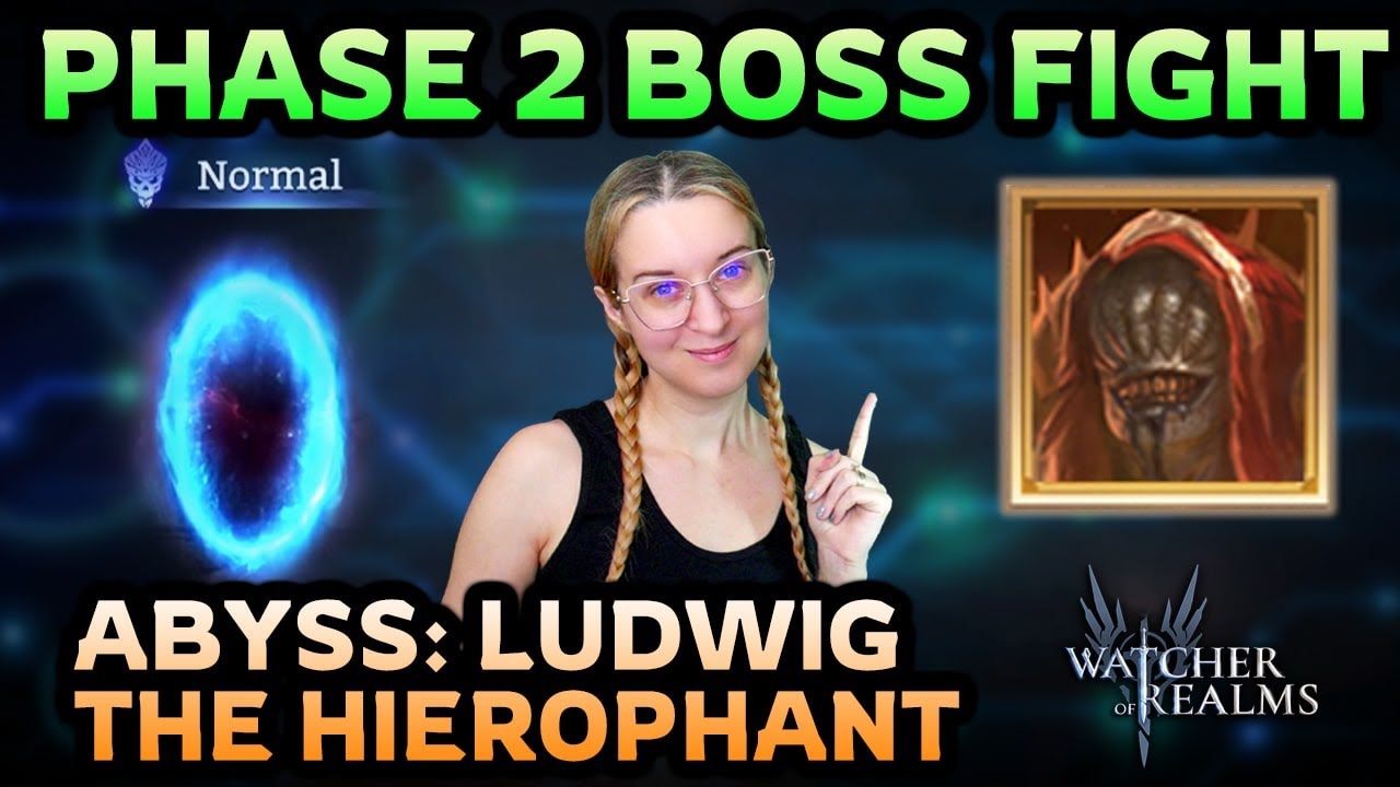 Phase 2 Boss Fight - Normal - Void Rift - Abyss: Ludwig the Hierophant ...
