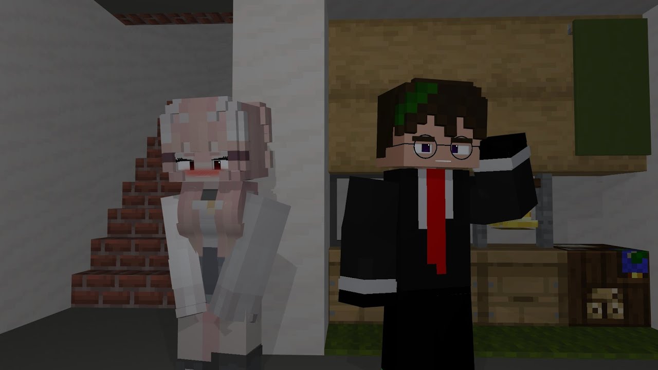 the kiss - Minecraft Animation Prisma3D Template | ( By @Rara Chan ID ...