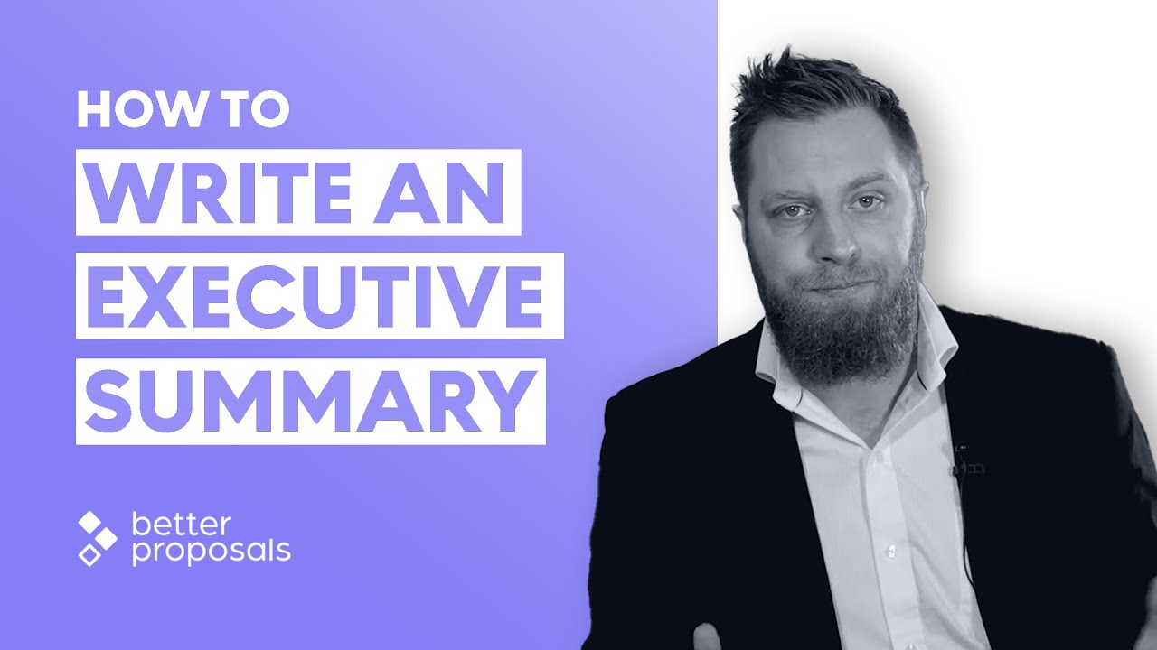 How to Write an Executive Summary (That Grabs Attention) - YouTube