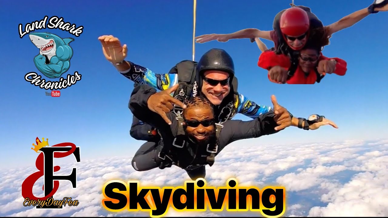 Land Shark & Big Fea Skydives….. Who Did It Better!!!! #skydiving # ...