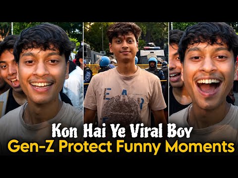 Gen-Z Protect Viral Boy Abhinav Bisht • Gen-Z Protect In India Funny Moment Gen-Z Protect In India 