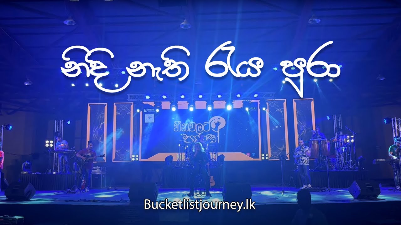 Nidi Nathi Raya Pura(නිදි නැති රැය පුරා) Senaka Batagoda Live in ...