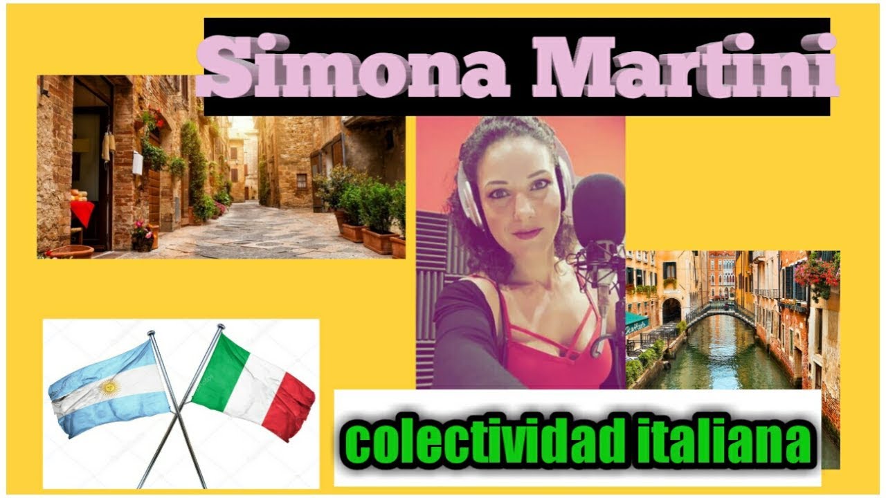 Promocionar programa de postcad de radio, Simona Martini, colectividad ...