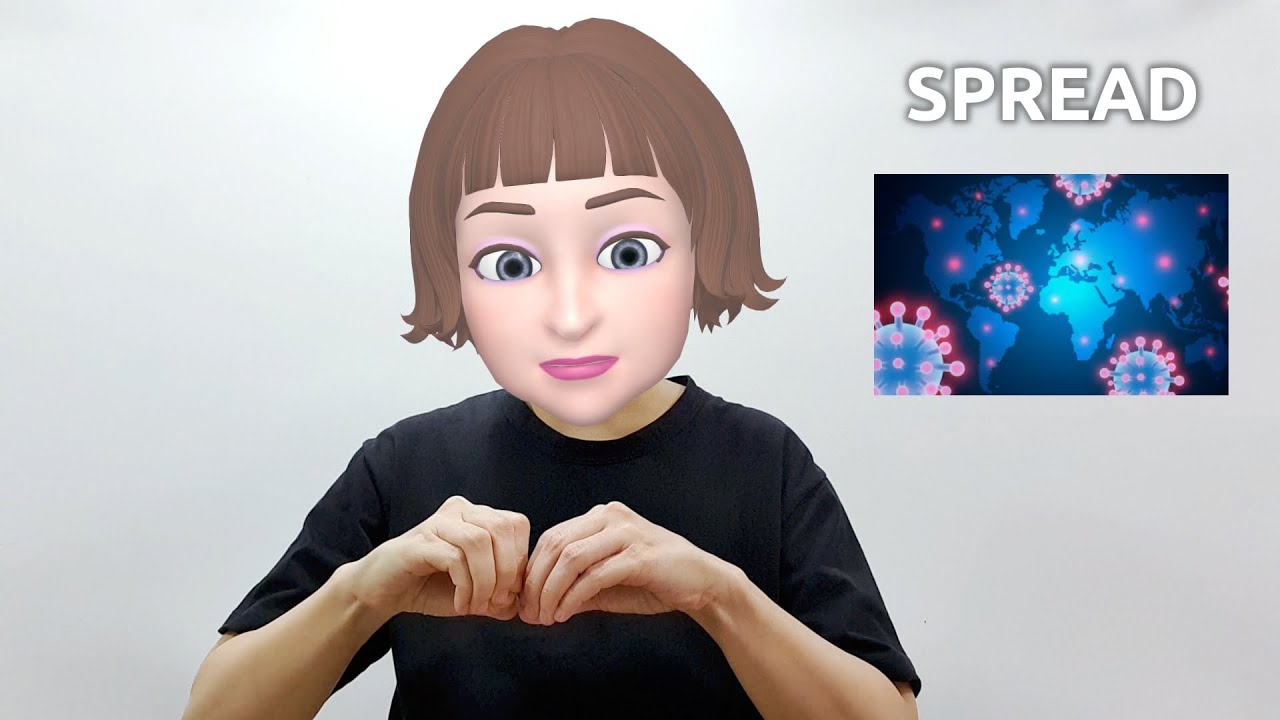 American Sign Language (ASL) Lesson: Spread - YouTube