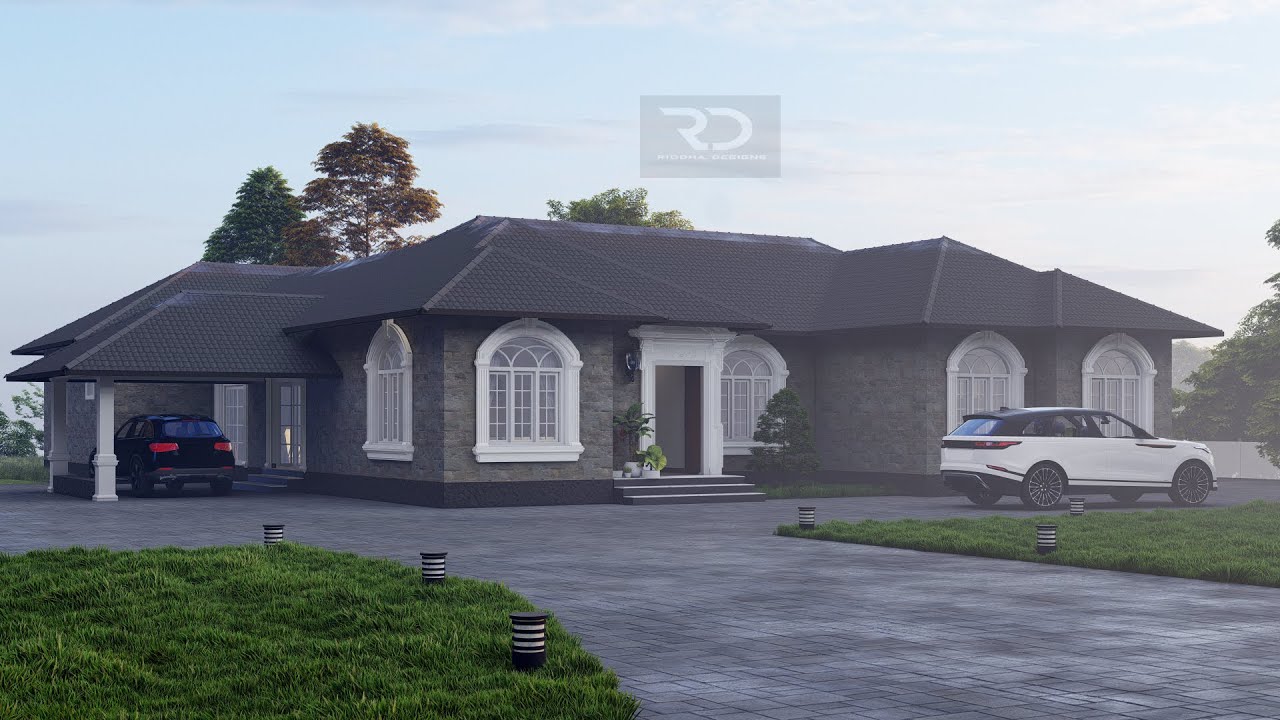 MOUNTAIN HOUSE | Home Tour | Lumion Animation | Riddha Designs ...