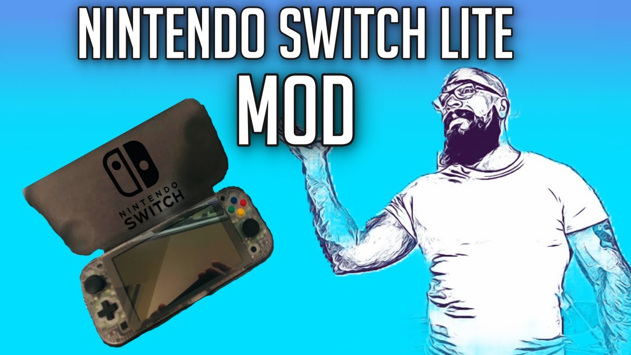 Nintendo Switch Lite - Clear Case Mod - YouTube