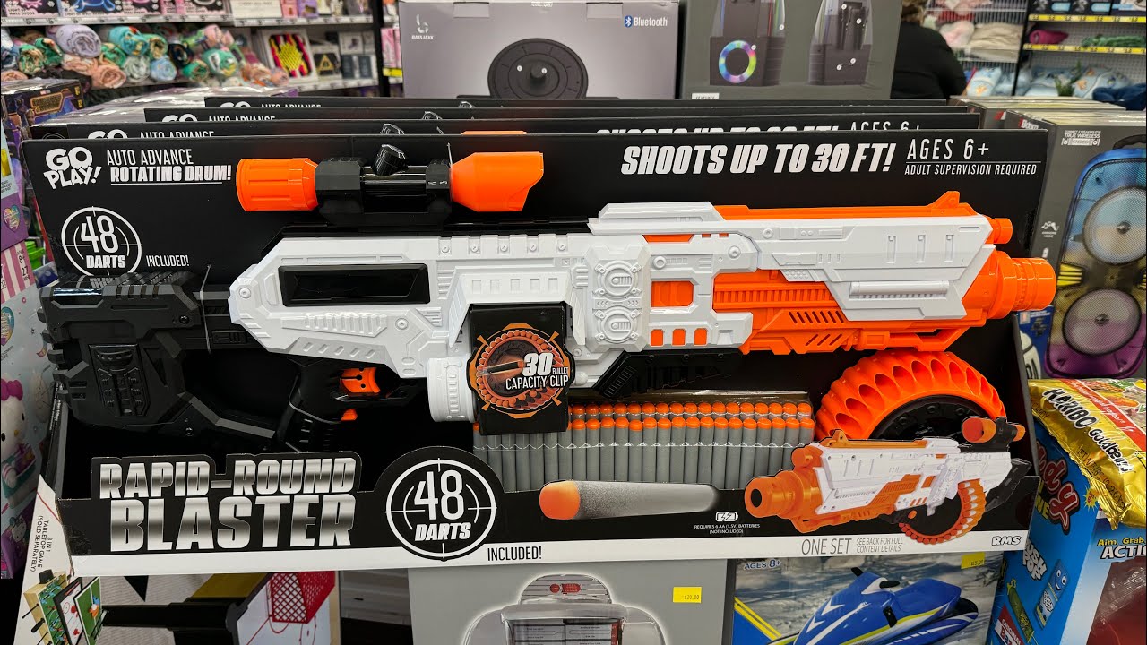Go Play Rapid Round Blaster Review!! - YouTube