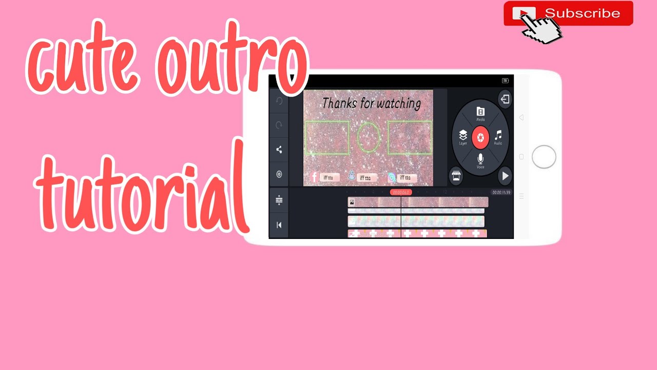 Cute outro tutorial #outro #vireal - YouTube
