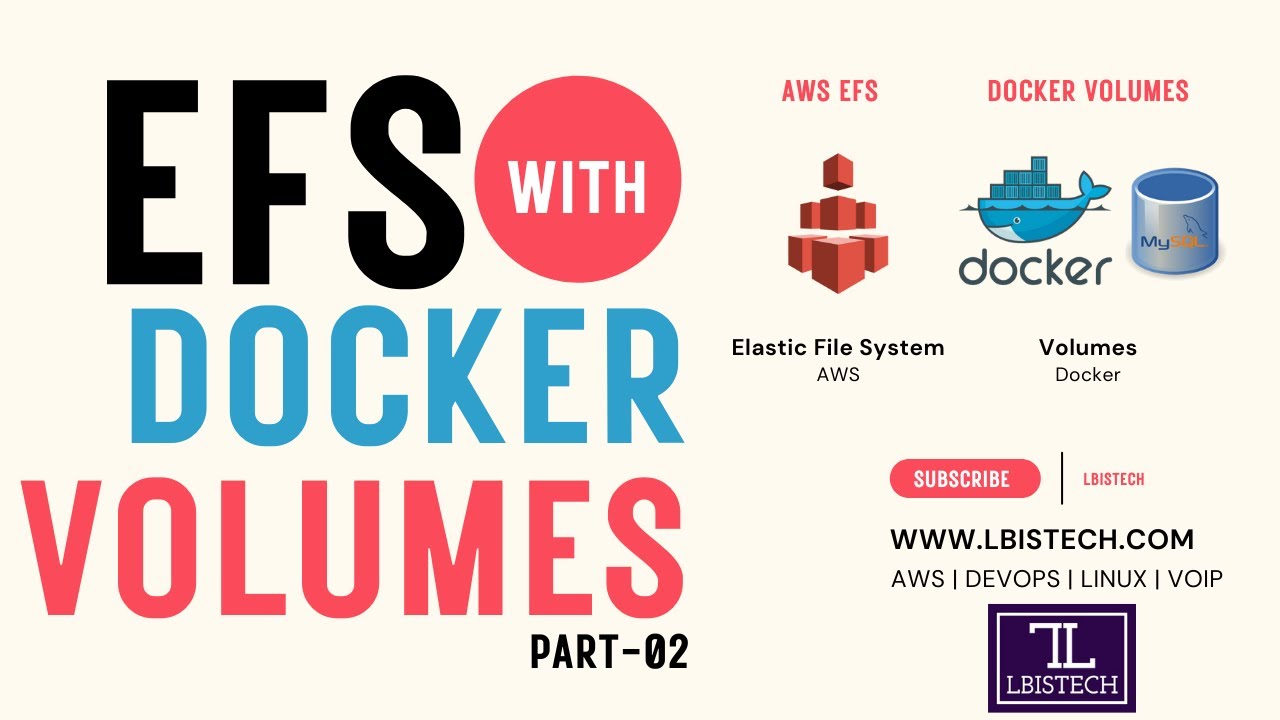 AWS EFS (Elastic File System) as a Docker Volumes - Part02 - YouTube