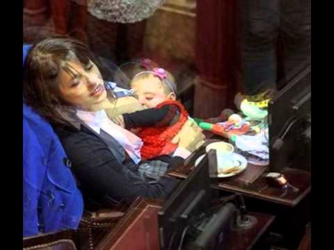 argentinian mp victoria donda perez praised for breastfeeding in parliament