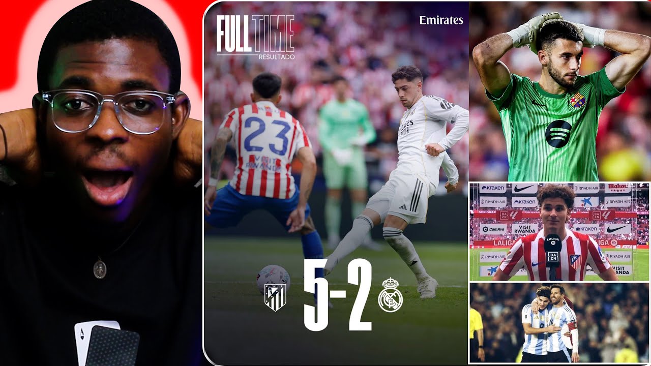 HOW ATLECTICO MADRID TR@SH REAL MADRID+ GOOD NEWS FOR BARCA+ PSG LOST ...