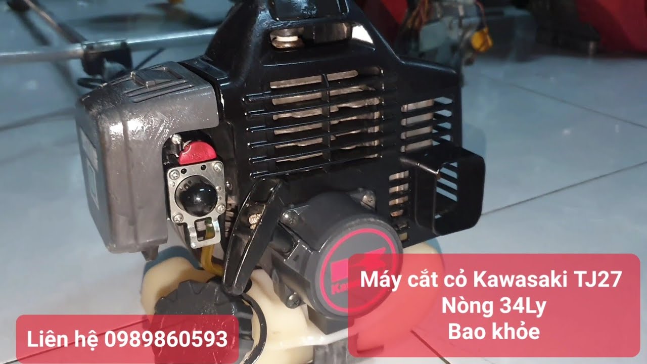 Máy cắt cỏ Kawasaki TJ27. Đời 2010. Đẹp keng giá 2tr4 LH 0989860593 # ...