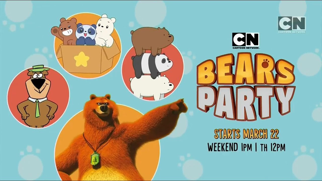 CN卡通频道亚洲台(Cartoon Network Asia)《熊熊来开趴(Bears Party)》宣传片 - YouTube