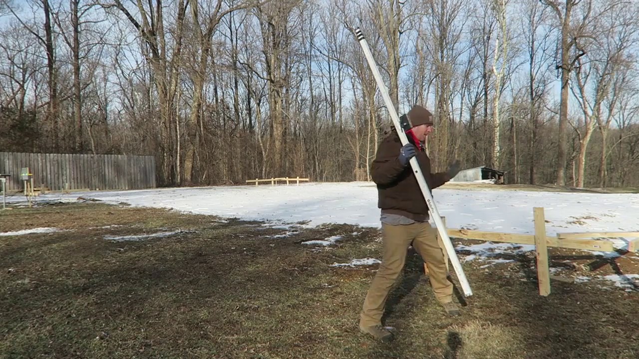 Pole Barn Batter Board and String Layout Ep.3 - YouTube