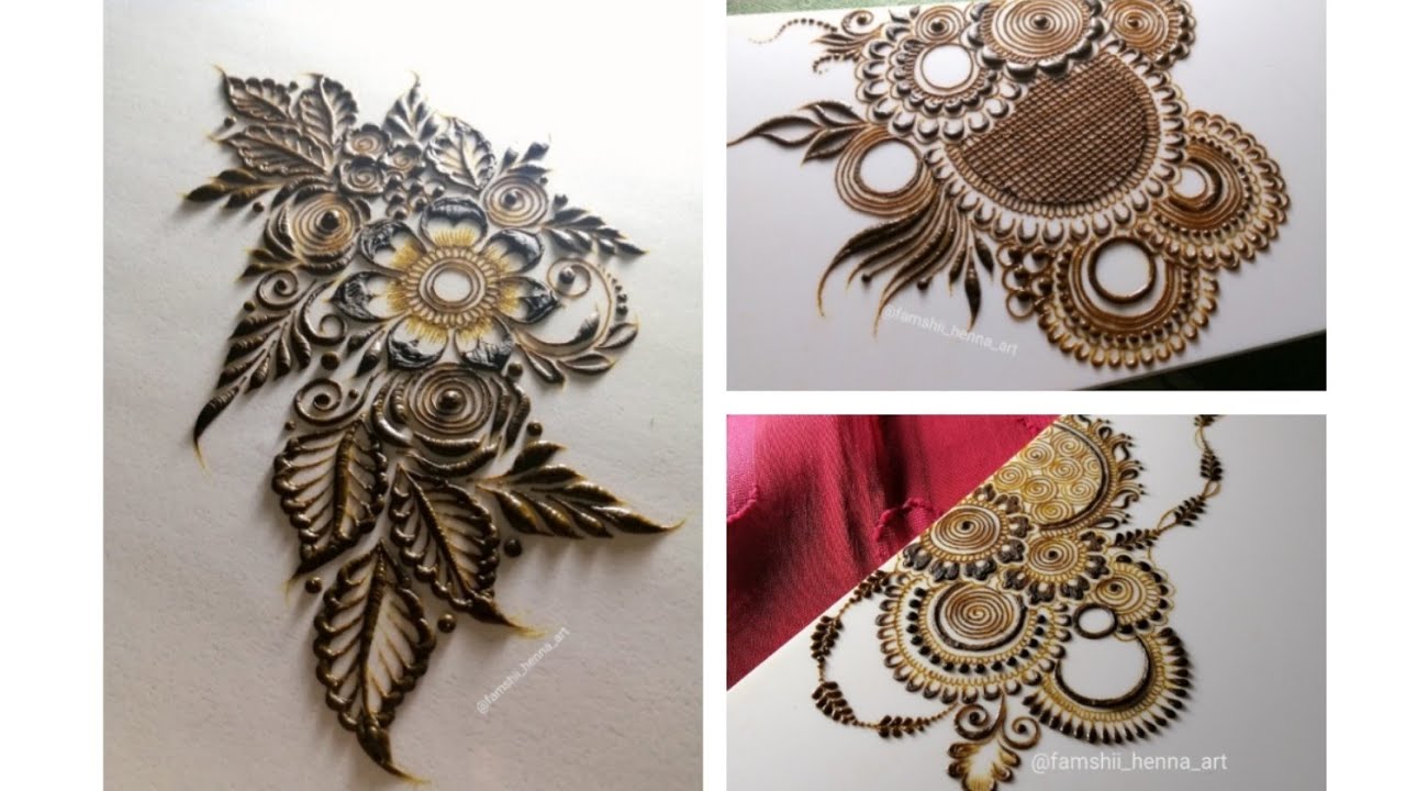 Mehendi design bunches collection || Mehndi design compilation video ...