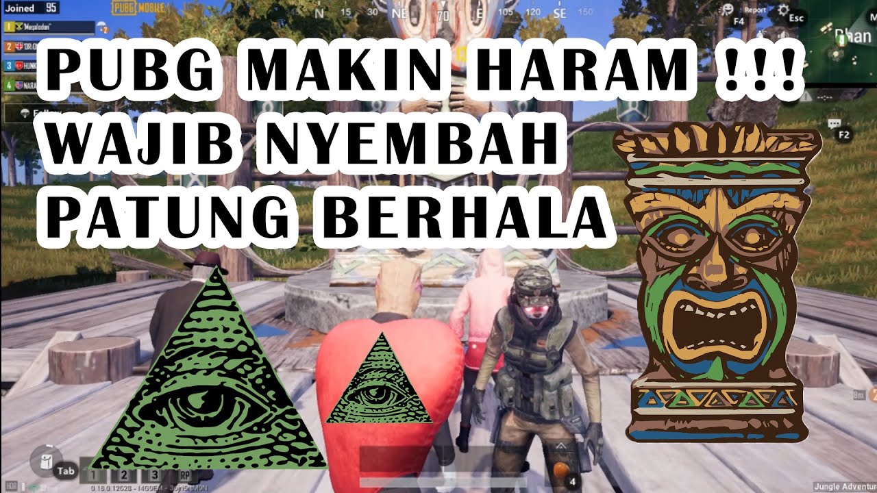 PUBG terbaru Nyembah Patung Tiki || PUBG HARAM ?? || PUBG Mobile ...