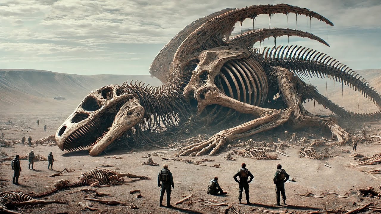 Crew Crashes On A Planet Where Colossal Beings Died In A Mysterious Way ...
