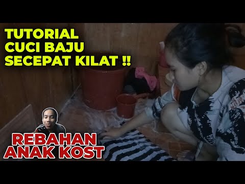 TUTORIAL CUCI KUTANG DAN CANGCUT SAMPE BASAH