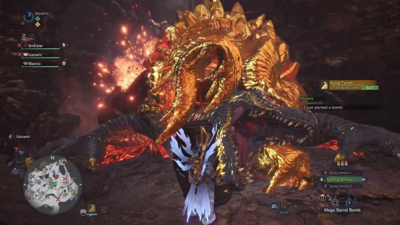 Kulve Taroth Relic Weapon Light Bowgun: Demolitions Expert Build - YouTube