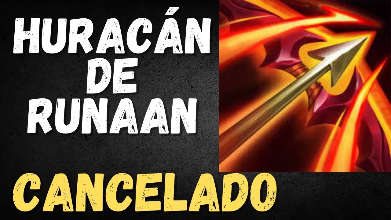 HURACÁN DE RUNAAN CANCELADO RIOT TIENE PROBLEMAS! | League of legends ...