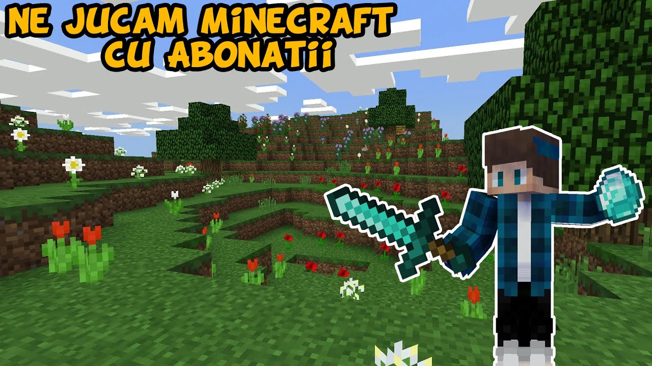 🔴Live Minecraft Romania | Ne jucam Survival cu Abonatii | A plecat Wipe ...