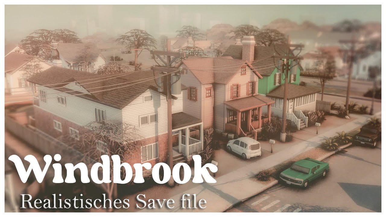 🌼 COZY SAVE FILE - Unglaublich Realistisch...Willkommen in Windbrook 🌼 ...