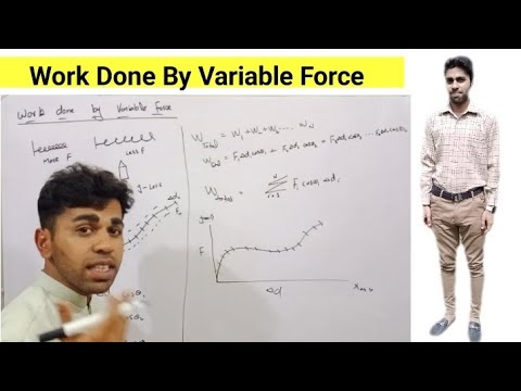 Work done by variable force FSC Physics First year - YouTube