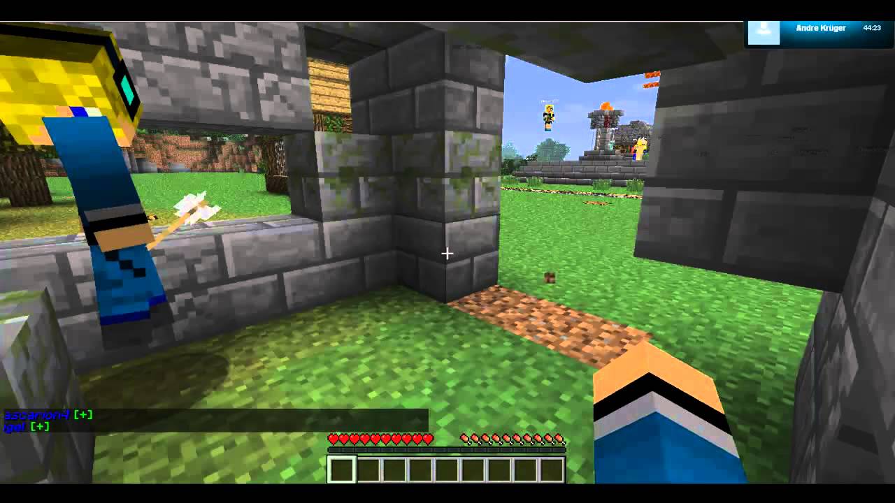 let ́s play minecraft mit ein frund 02 - YouTube