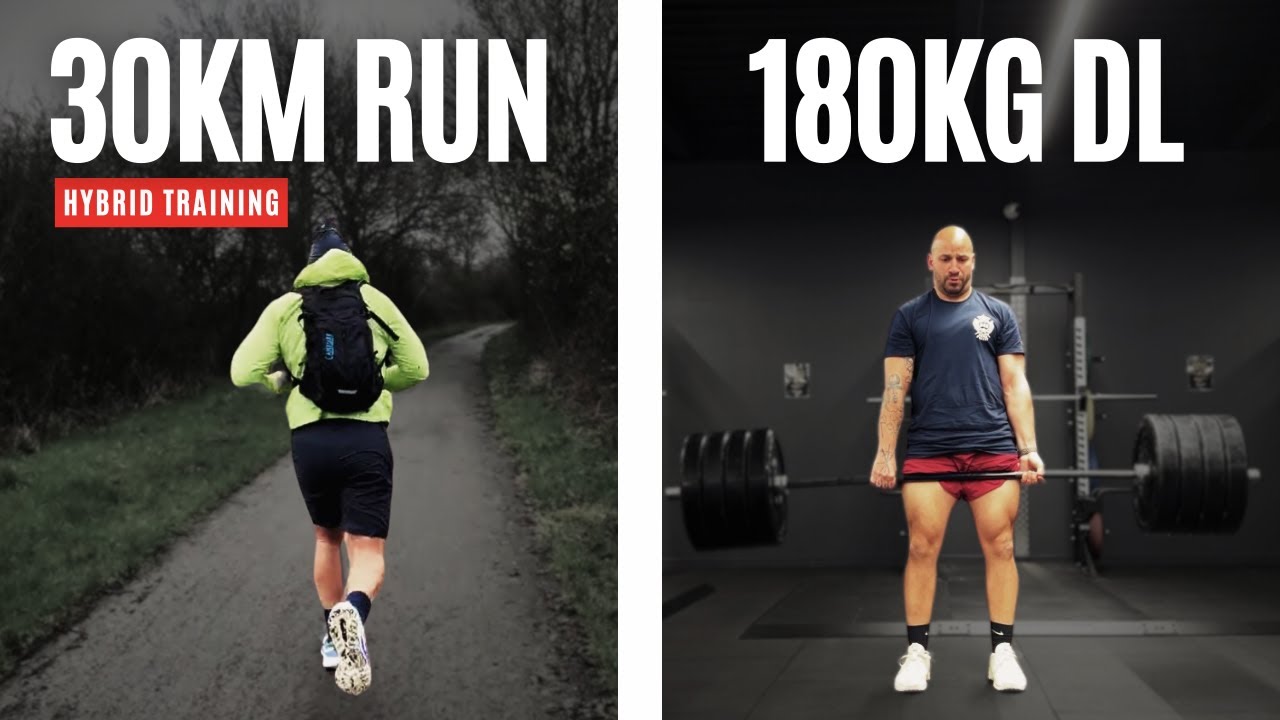 MON 1ER 30KM RUN + JE SOULÈVE 2X MON POIDS dans la même journée - YouTube