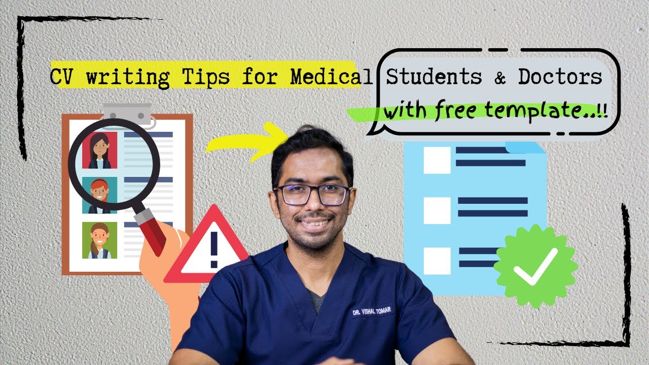 How To Write A Great CV (Resume) - Medical Students & Doctors | Free ...