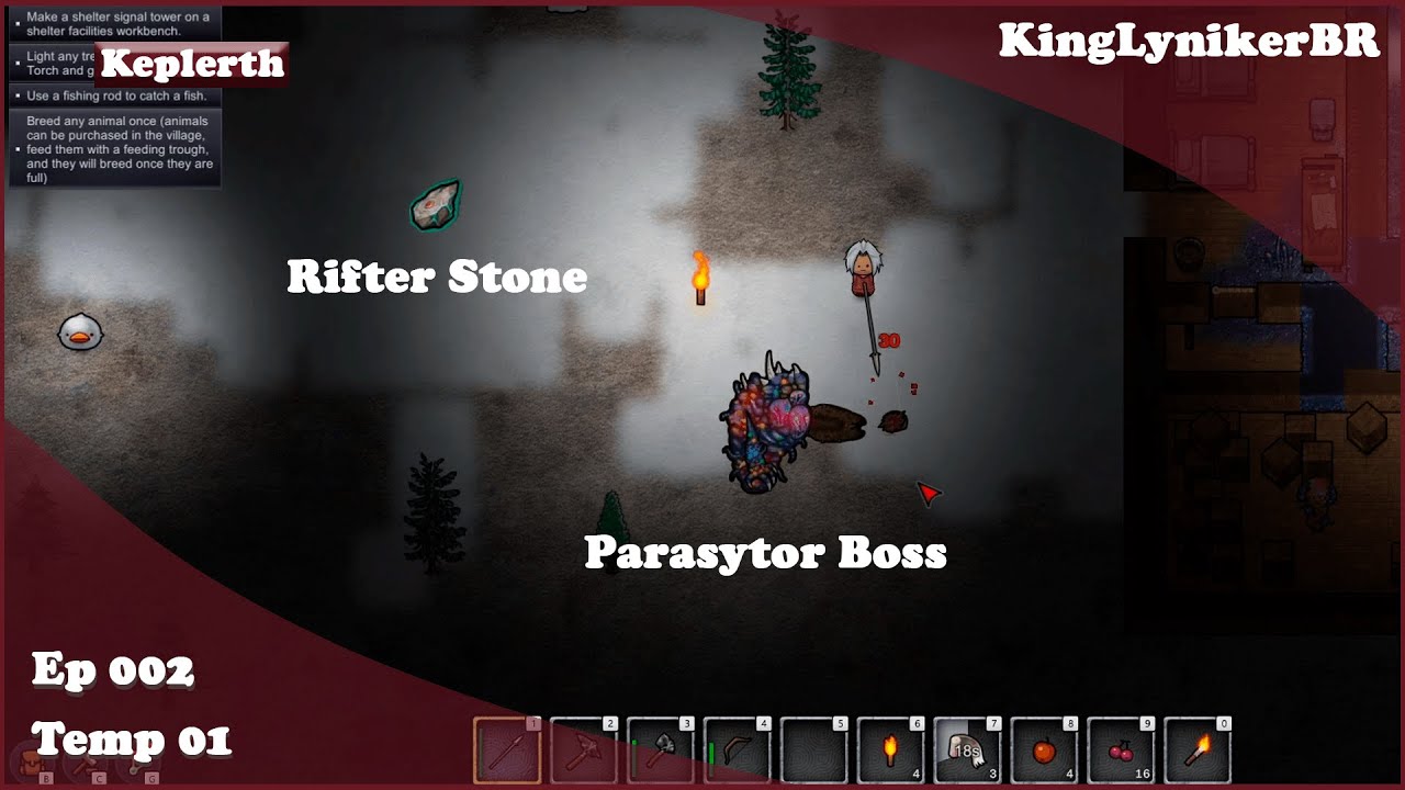 Keplerth - Parasytor Boss e Como usar Rifter Stone/ T01 - Ep 002 - YouTube