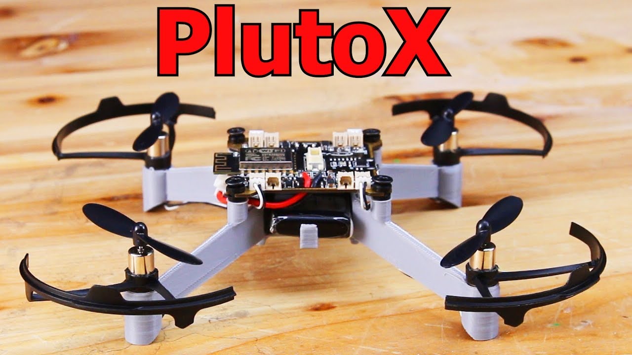 Make Your Own Drone Kit - PlutoX - YouTube