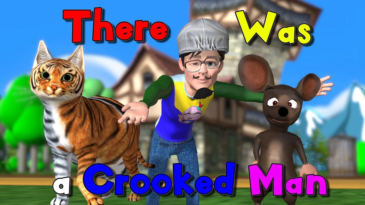There Was a Crooked Man | Noodle Kidz Sing Along Nursery Rhymes - YouTube