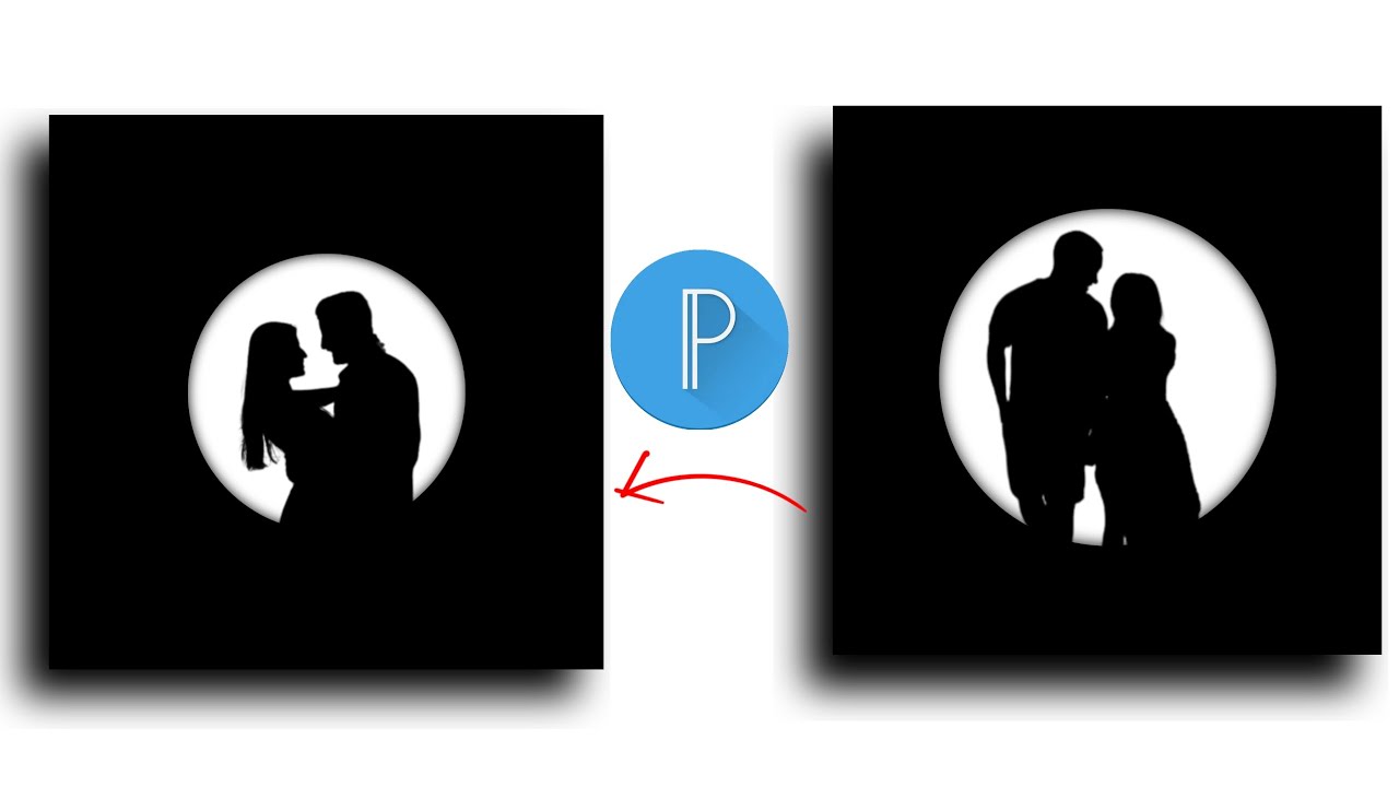 Pixellab Dark Shadow Glowing Photo Editing Tutorial | Dark Shadow ...