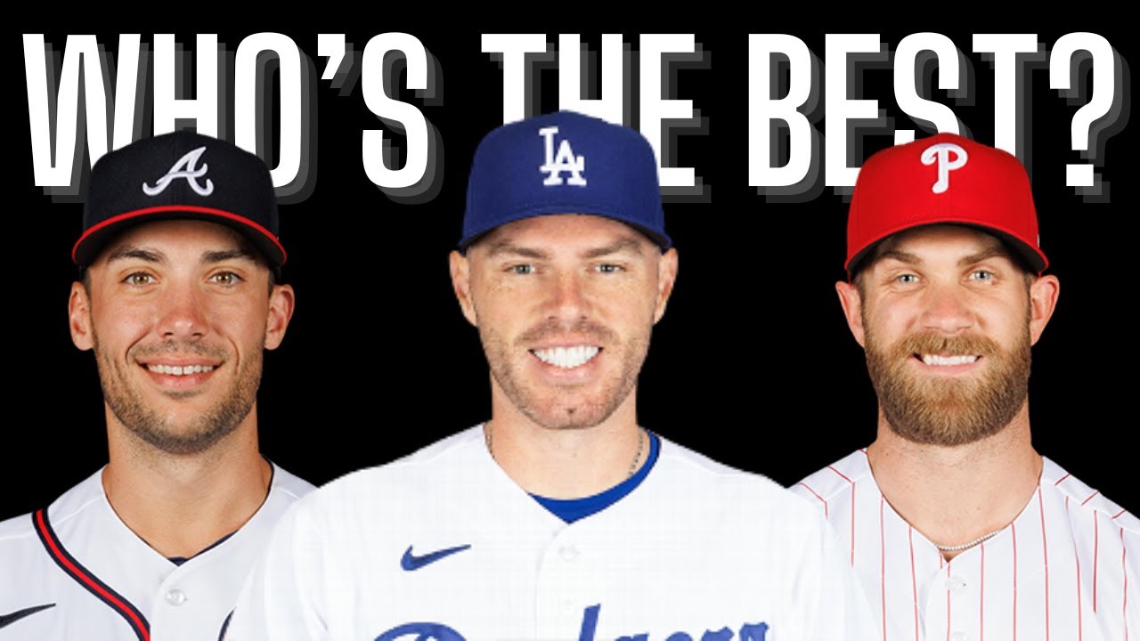 Ranking the Best First Baseman for the 2024 MLB Season - YouTube