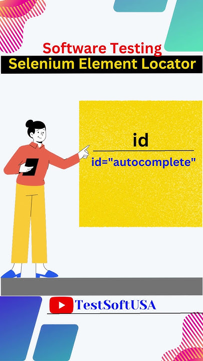 Element Locator In Selenium Webdriver Testsoftusa Shorts Youtube