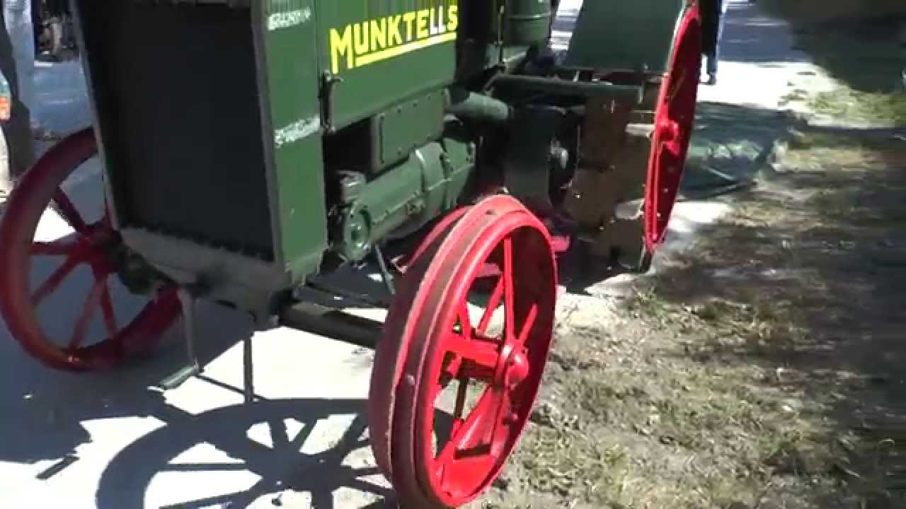 Munktells 25 1938 års modell augusti 2015 - YouTube