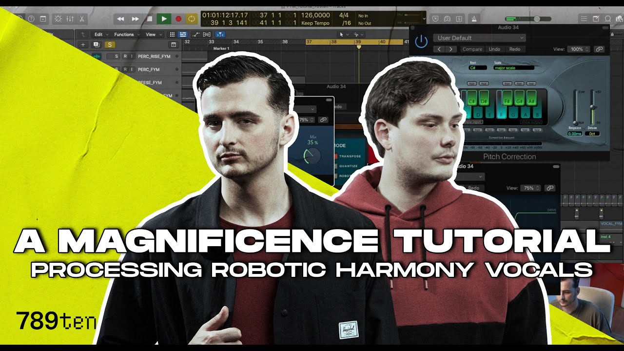 A Magnificence Tutorial: Processing Robotic Harmony Vocals - YouTube