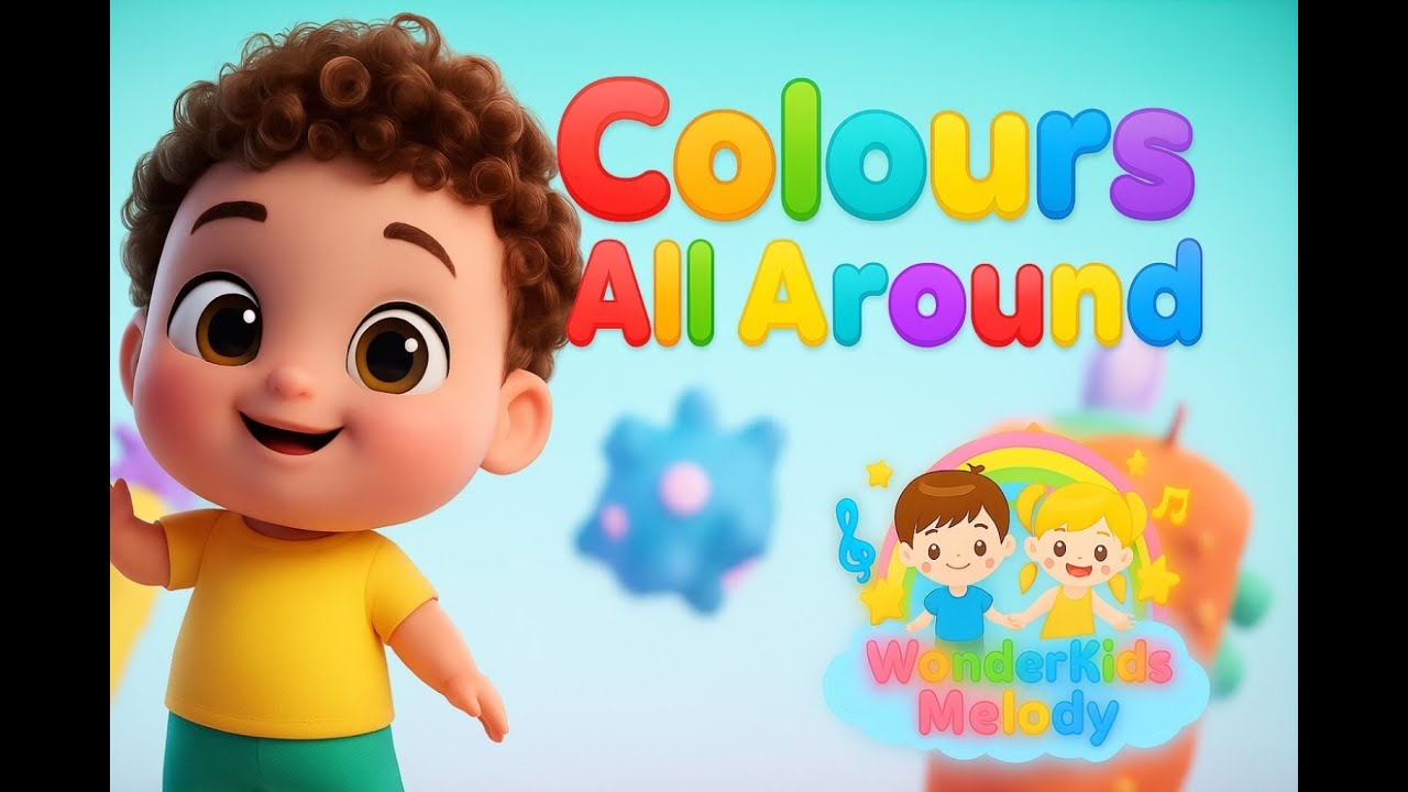 🎨 Colours All Around 🌈 | Wonder Kids Melody | Learning Colours for Kids ...