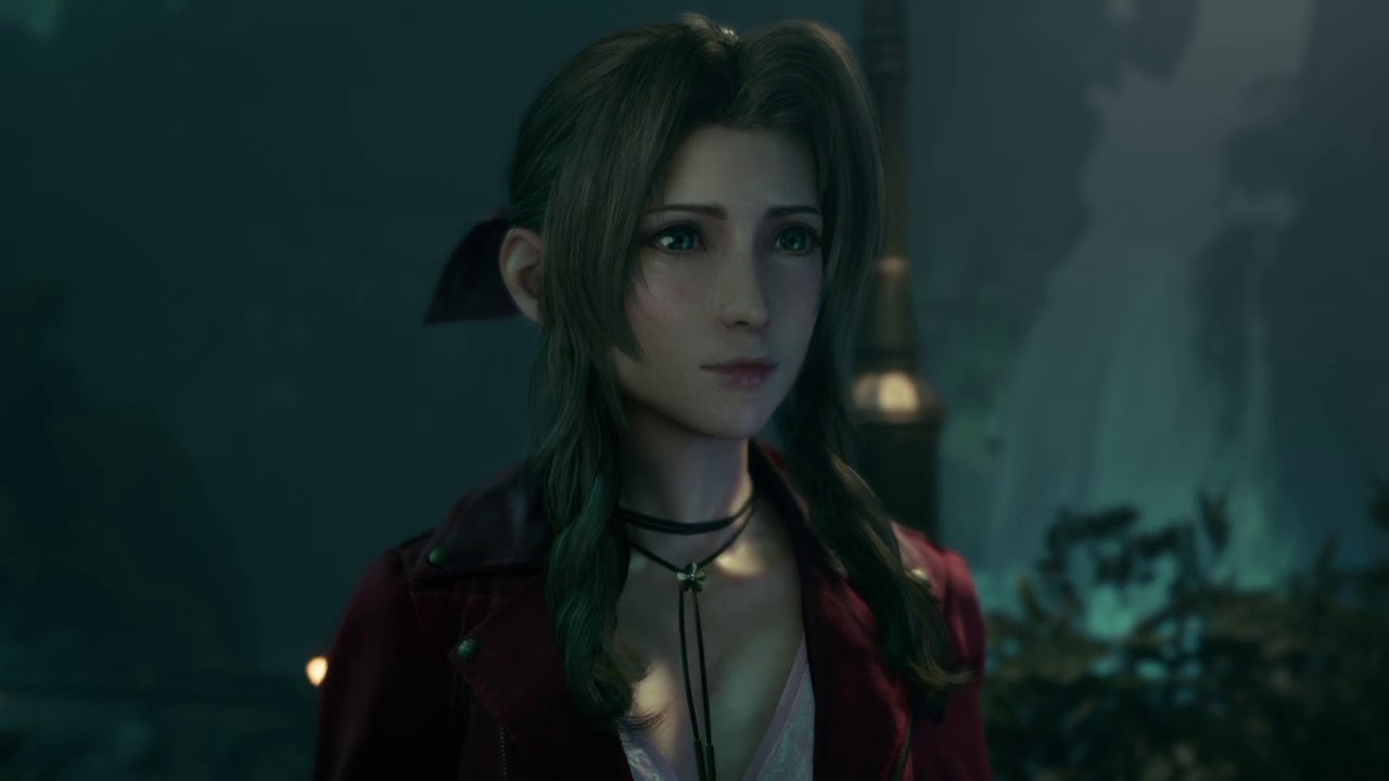 FF7R - chapter 14 Aerith scene (Japanese) - YouTube