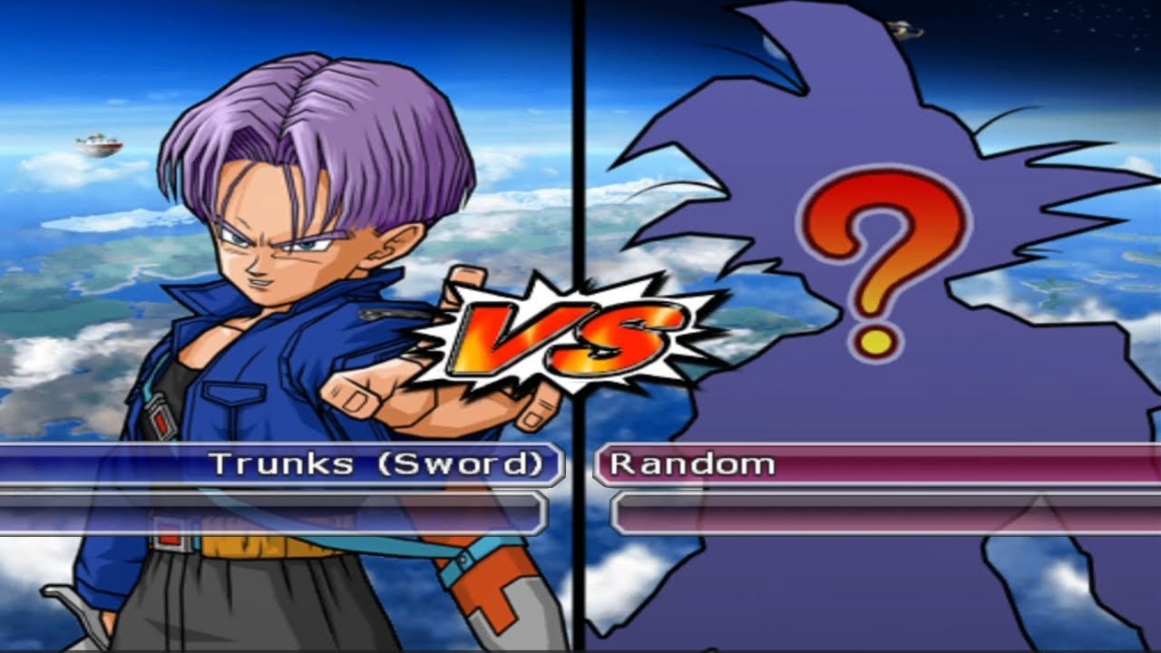 Trunks (Sword) VS Random • Dragon Ball Z Budokai Tenkaichi 3 - YouTube