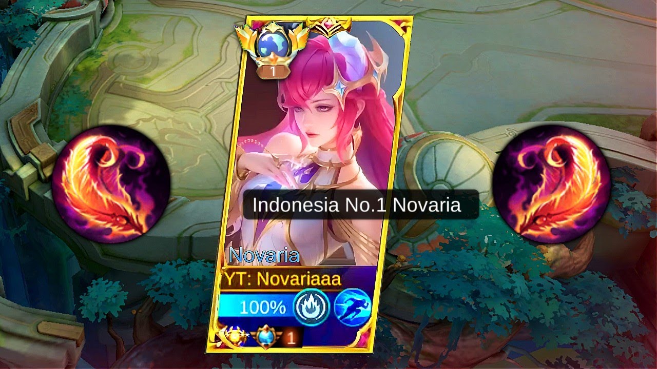 NOVARIA BEST 1 HIT BUILD 2025 IS BACK!! (must try) - MOBILE LEGENDS ...