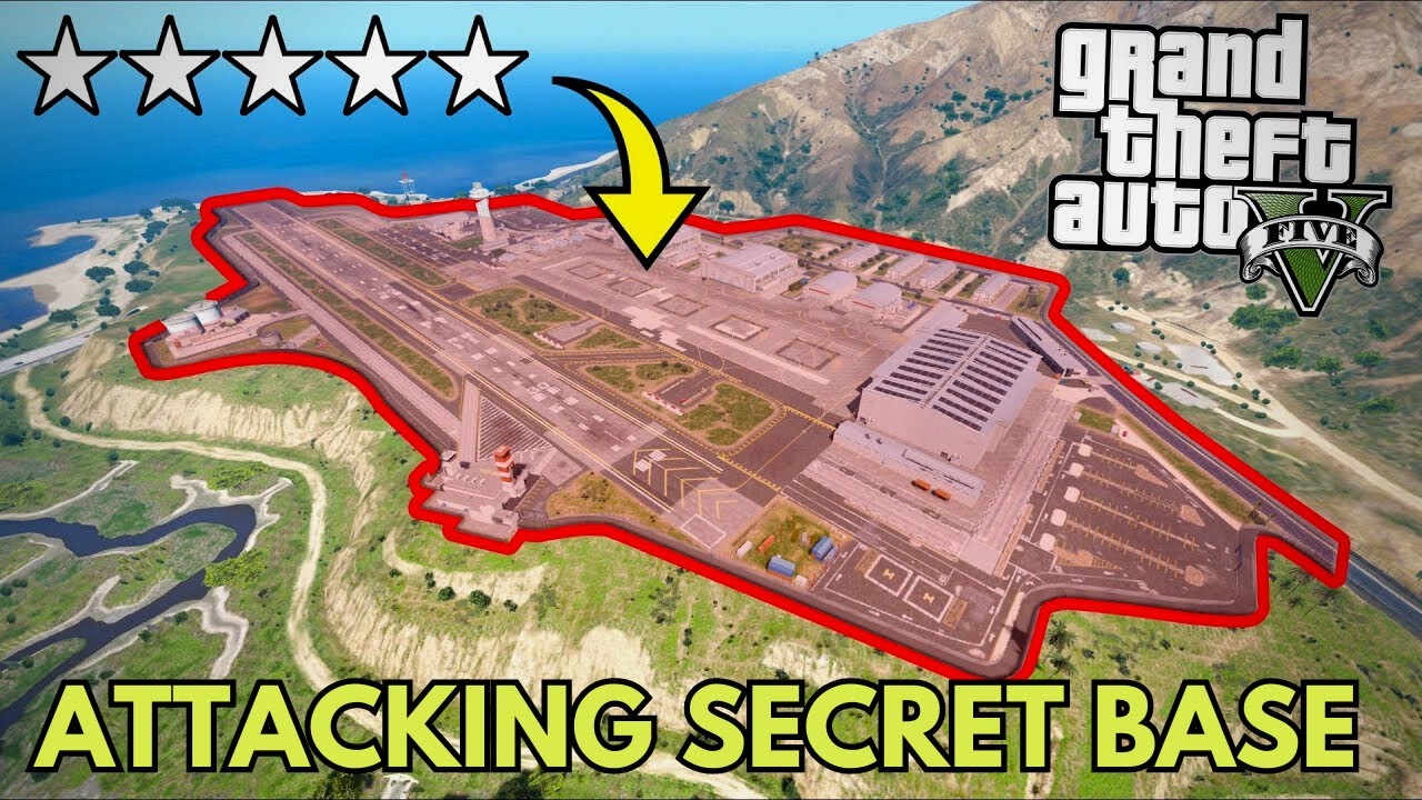 GTA 5 Military Base | Mercedes G Class (G Wagen) | GTA V Gameplay - YouTube