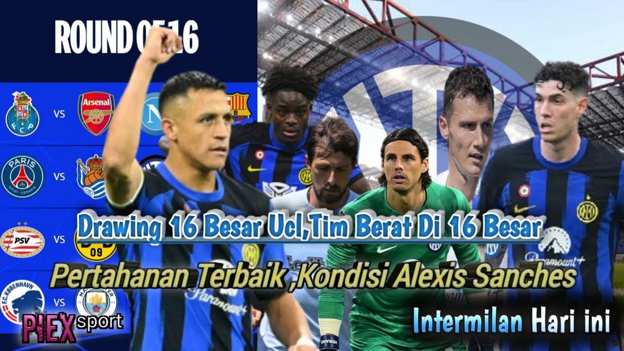 DRAWING 16 BESAR UCL,LAWAN TIM BERAT DI 16 BESAR UCL,PERTAHANAN TERBAIK ...