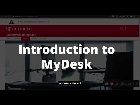 Introduction to MyDesk - YouTube