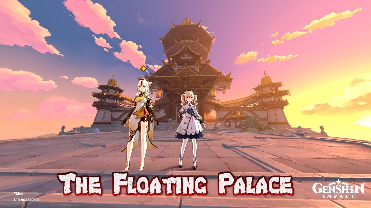 Quests The Floating Palace - Go to Mt. Tianheng - Genshin Impact - YouTube