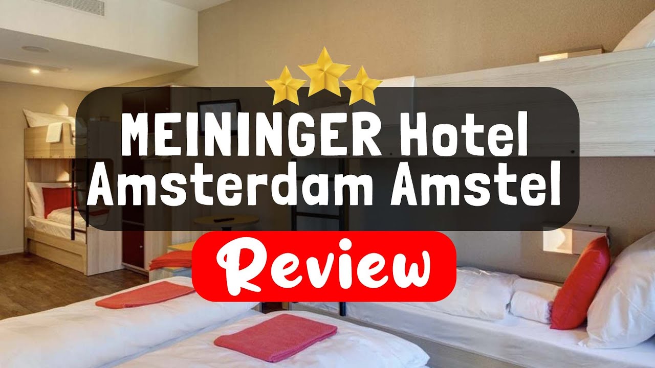 MEININGER Hotel Amsterdam Amstel Review - Is This Hotel Worth It? - YouTube