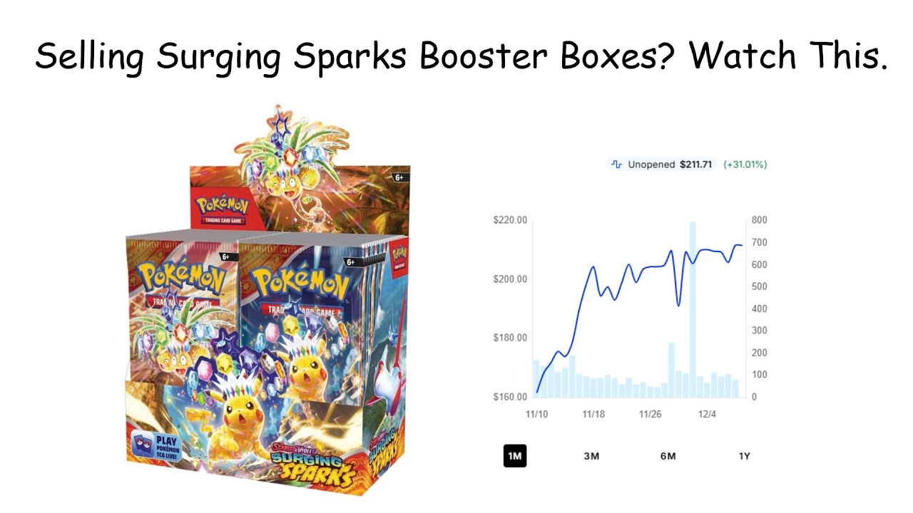 Selling Surging Sparks Booster Boxes? Watch This. - YouTube