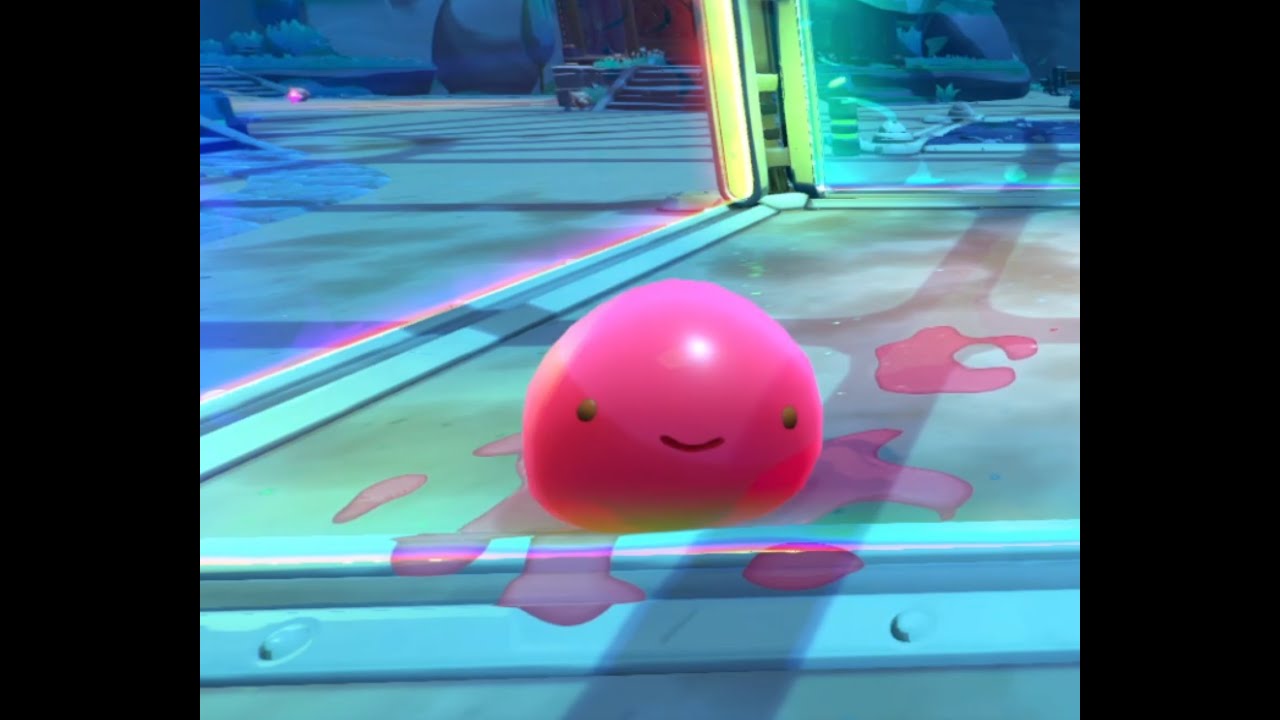 10 minutes of a cute pink slime - YouTube